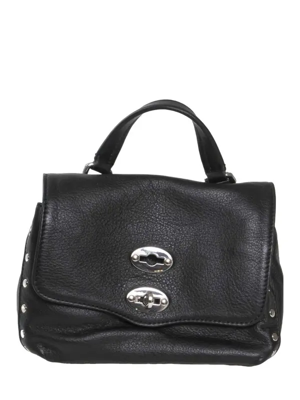 ZANELLATO Twist Hook Postina Saeta Baby Tote Bag - Black
