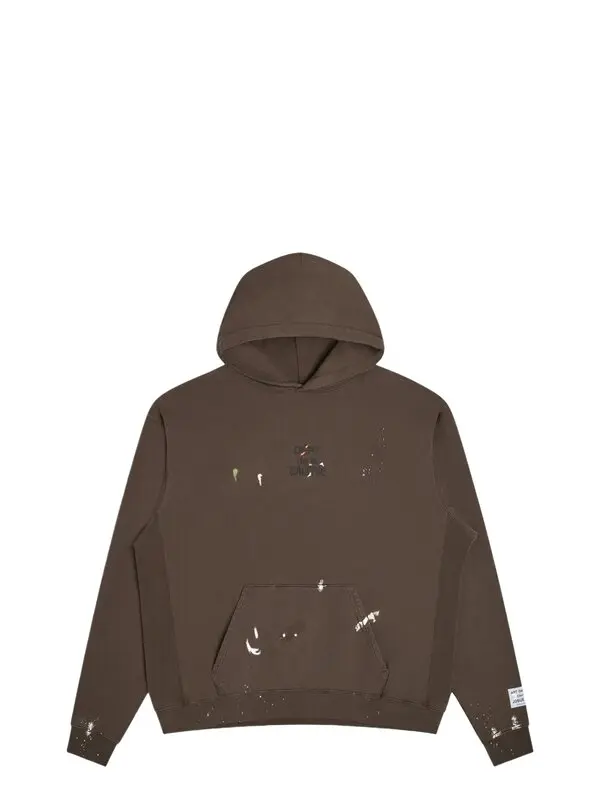 GALLERY DEPT. French Logo Painted Hoodie - Tan