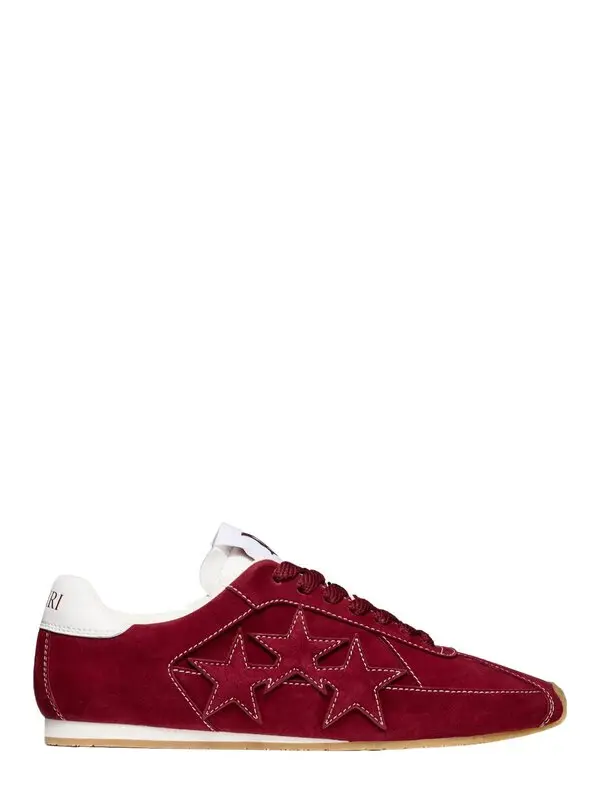 Amiri Pacific Flat Suede Sneakers - Wine