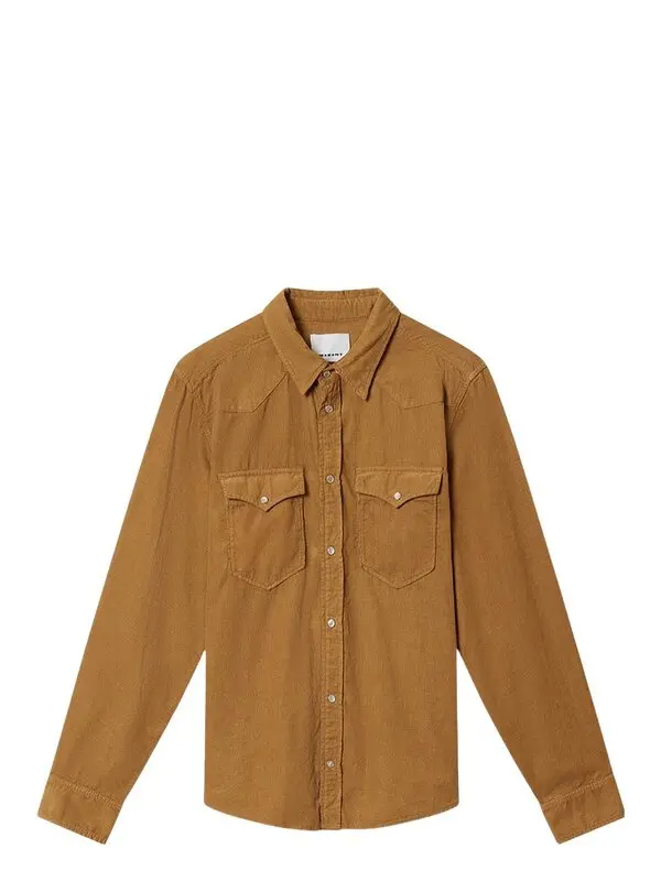 Isabel Marant Étoile Vasco Shirt - Light Bronze