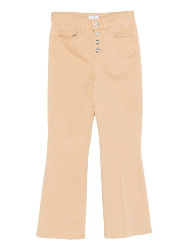 Liu Jo Buttoned Jeans - Nude