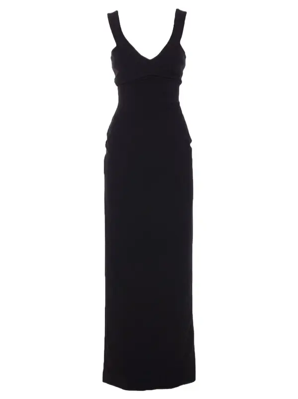 Solace London Nalani Maxi Dress - Black