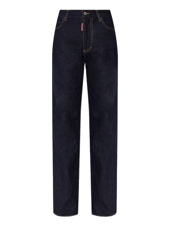 Dsquared2 San Diego Straight-leg Jeans - Black