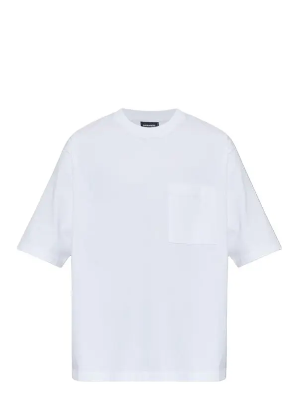 Dsquared2 Pocket-detailed Crewneck T-shirt - White