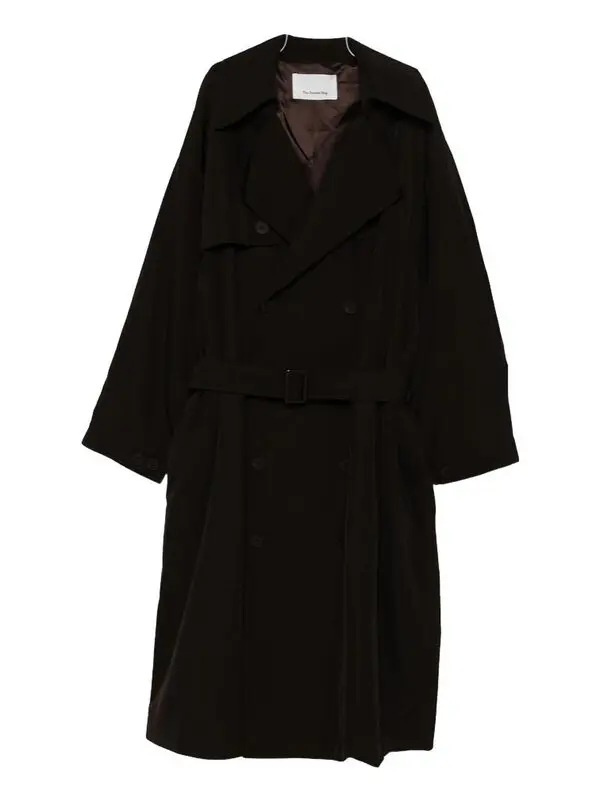 THE FRANKIE SHOP Tie Windbreaker - Brown