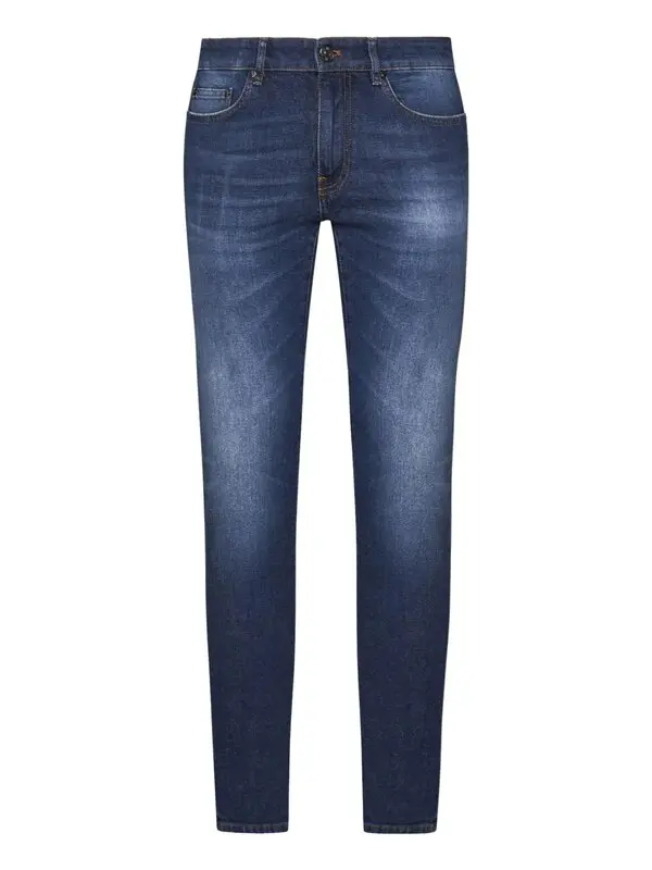 PT TORINO Low-rise Skinny Jeans - Blue