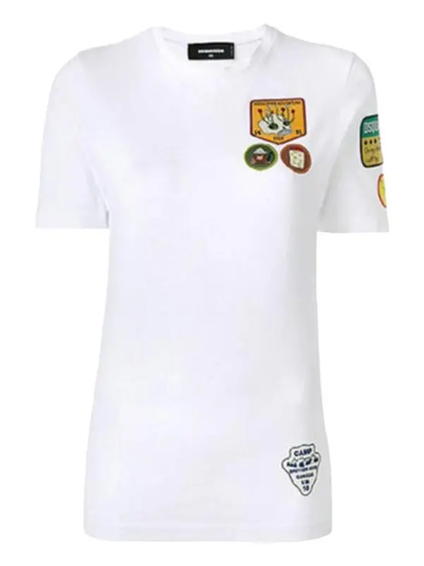 Dsquared2 Round-necked T-shirt - White