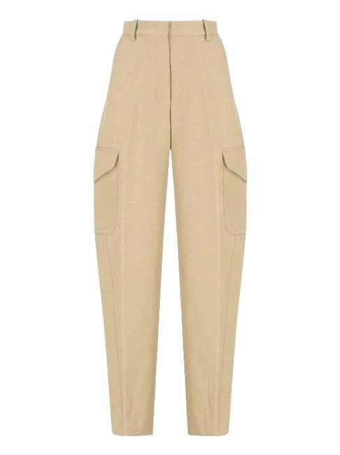 Givenchy Cargo Detailed Trousers - Beige