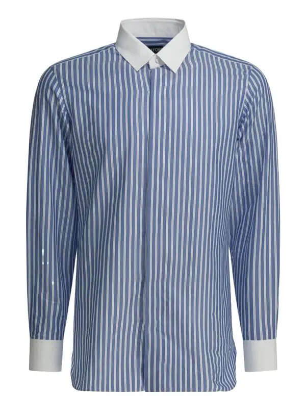TOM FORD Long Sleeve Striped Shirt - No