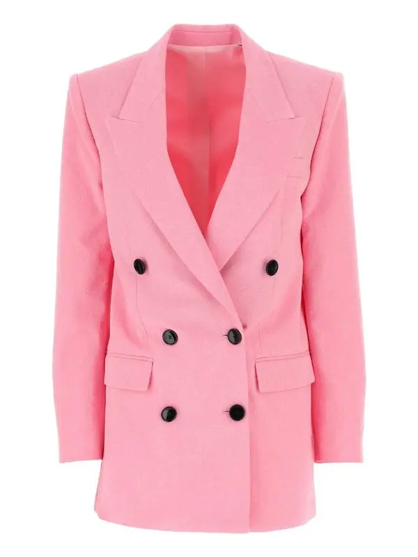 Isabel Marant Étoile Double-breasted Tailored Blazer - Pink