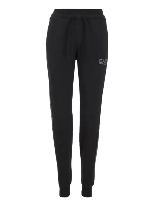 EA7 Logo Details Sweatpants - Black