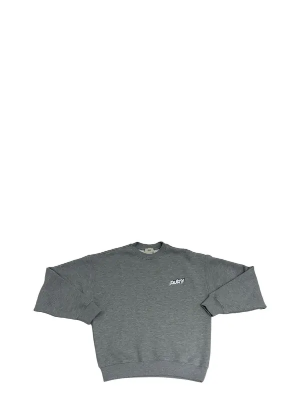 AUTRY Logo Crew Neck Sweatshirt - Grey