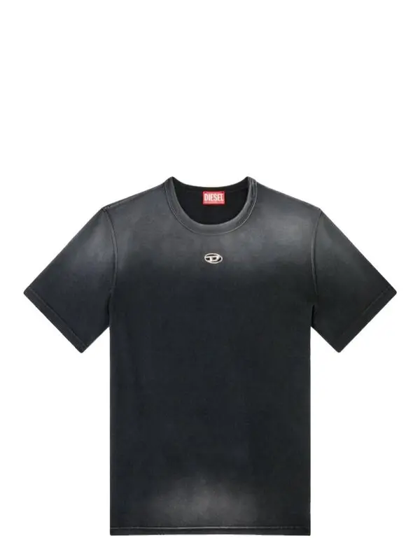 DIESEL® T-adjust-t1 Faded T-shirt - Black