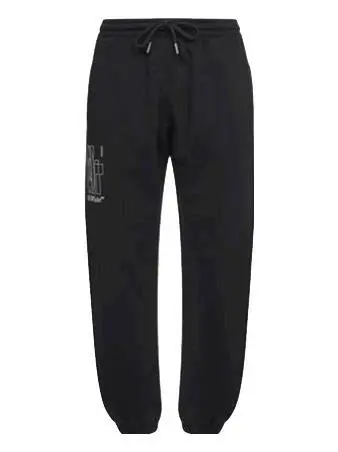 Off-White Logo Arrow Print Joggers - Black