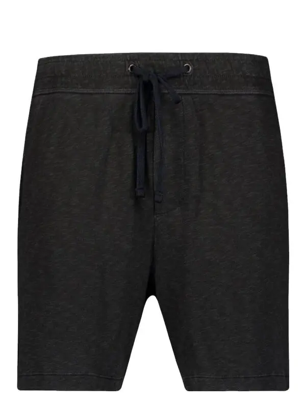 JAMES PERSE Drawstring Bermuda Shorts - Dark Green