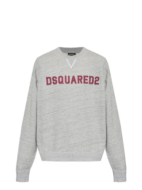 Dsquared2 Logo Crewneck Sweatshirt - Grey