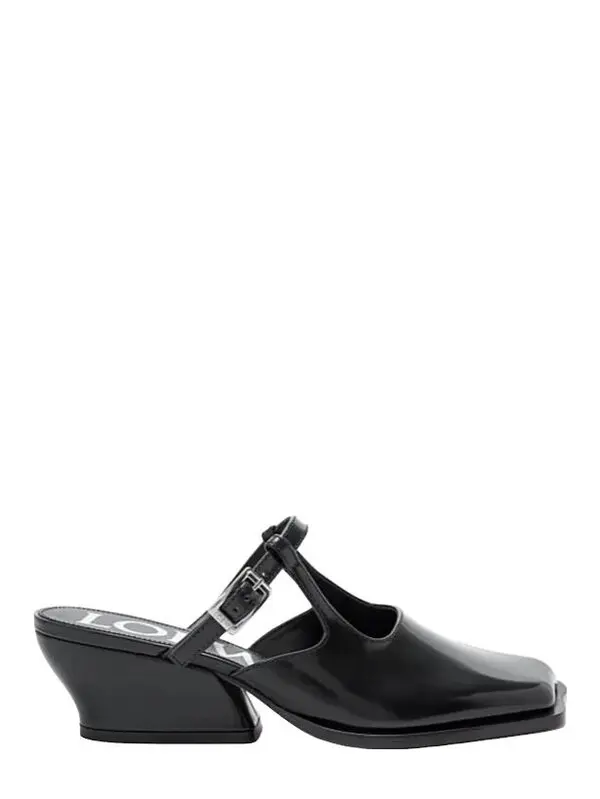 Loewe Onda Slip-on Mules - Black