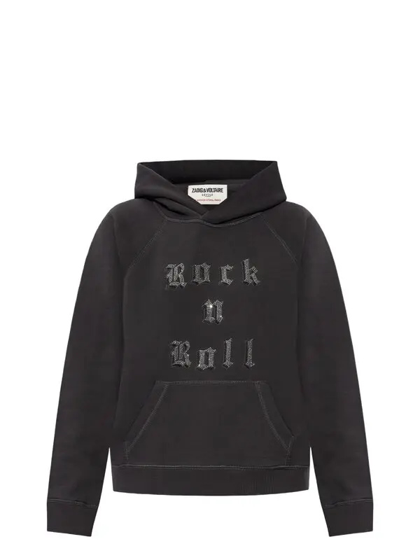 Zadig&Voltaire Graphic Print Hoodie - Black
