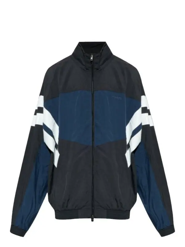 Vetements Long Sleeve Zip-up Track Jacket - Blackblue