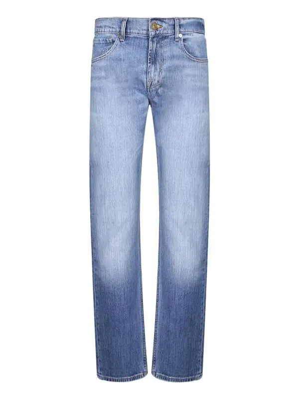 7 For All Mankind Straight-leg Jeans - Blue