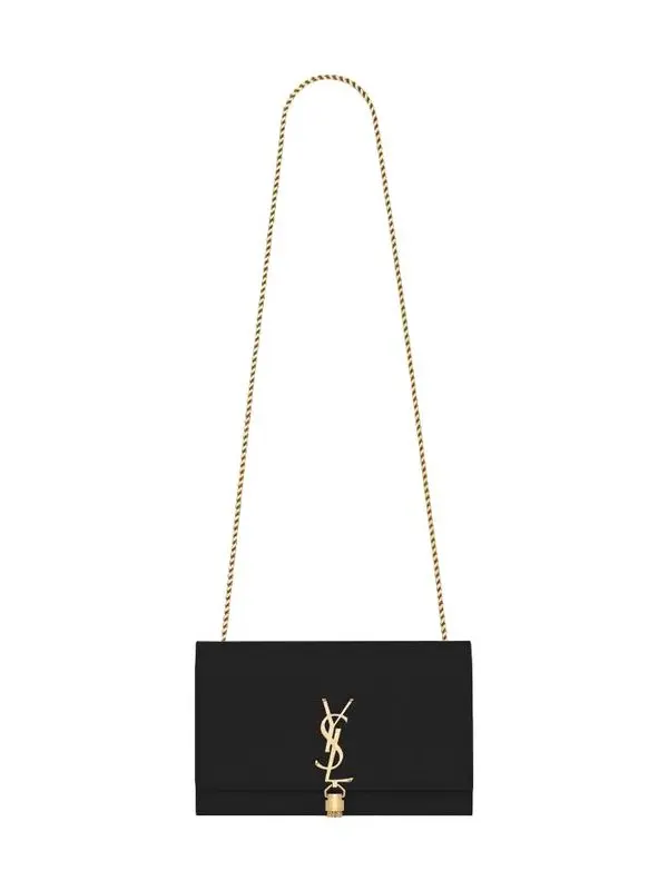 Saint Laurent Kate Medium Shoulder Bag - Black