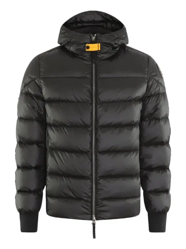 PARAJUMPERS Long-sleeved Down Jacket With Hood - Black