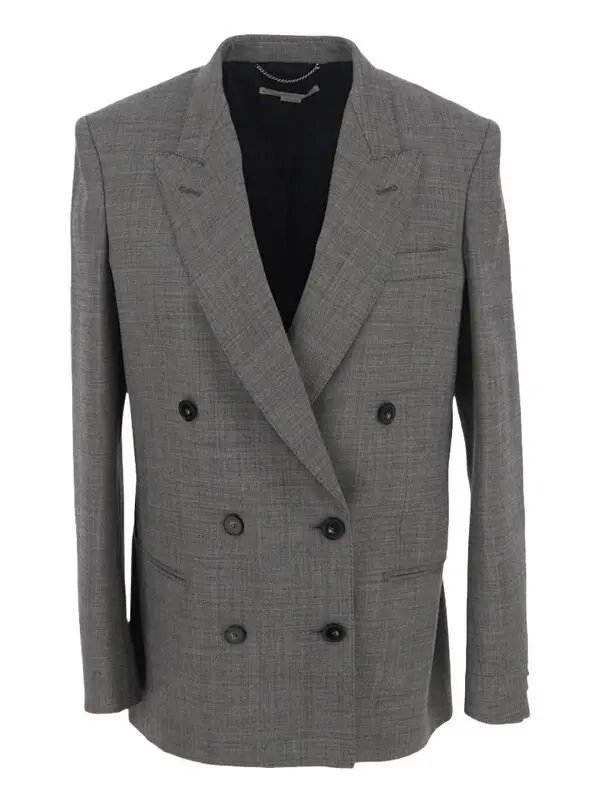 Stella McCartney Double-breasted Blazer - Gray