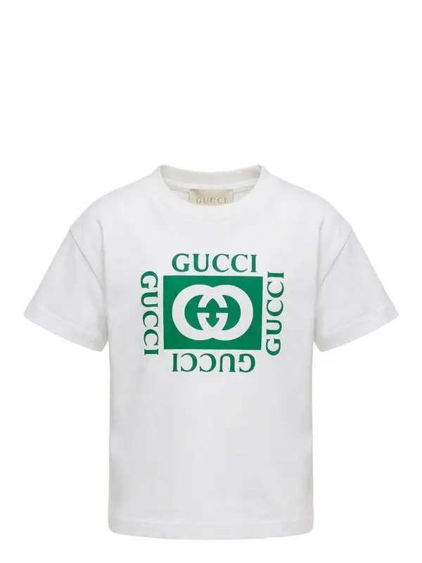 Gucci Logo Print T-shirt - White