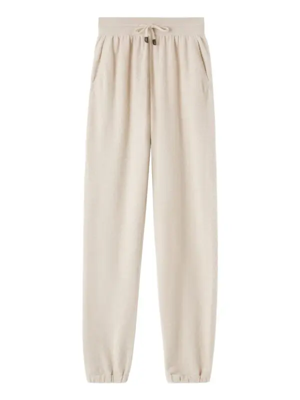 Loro Piana Merano Ribbed Trousers - Natural Color Mixing
