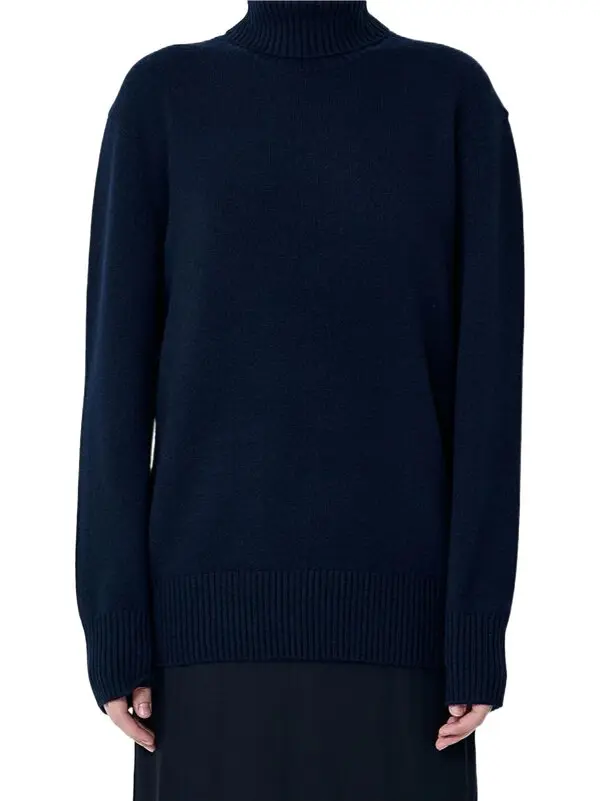 TOTEME Roll Neck Long Sleeved Jumper - Black