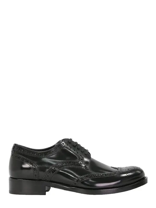 Dolce & Gabbana Wingtip Oxford Shoes - Black