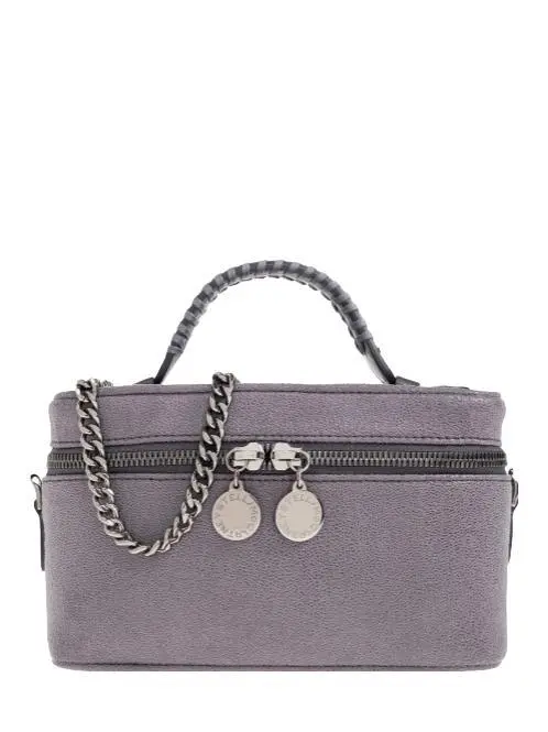 Stella McCartney Falabella Vanity Zipped Crossbody Bag - Gray