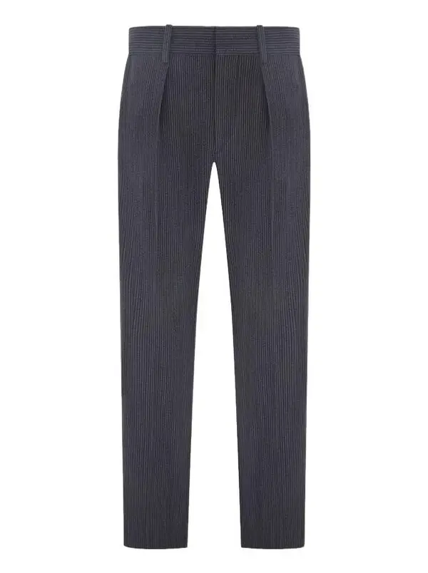 Isabel Marant Étoile High-waisted Pinstriped Tailored Trousers - Black
