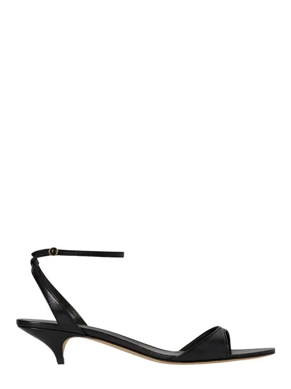 THE ROW 35mm Vika Sandals - Black