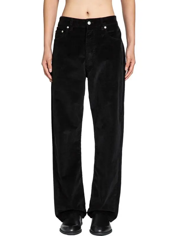 Studio Nicholson Five Pocket Straight Leg Jeans - Black