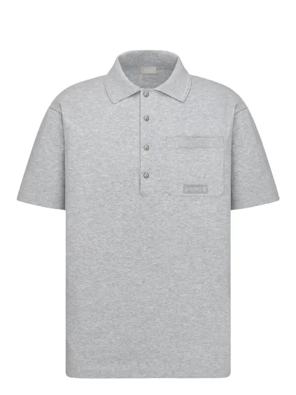 Dior Icons Polo Shirt - Grey