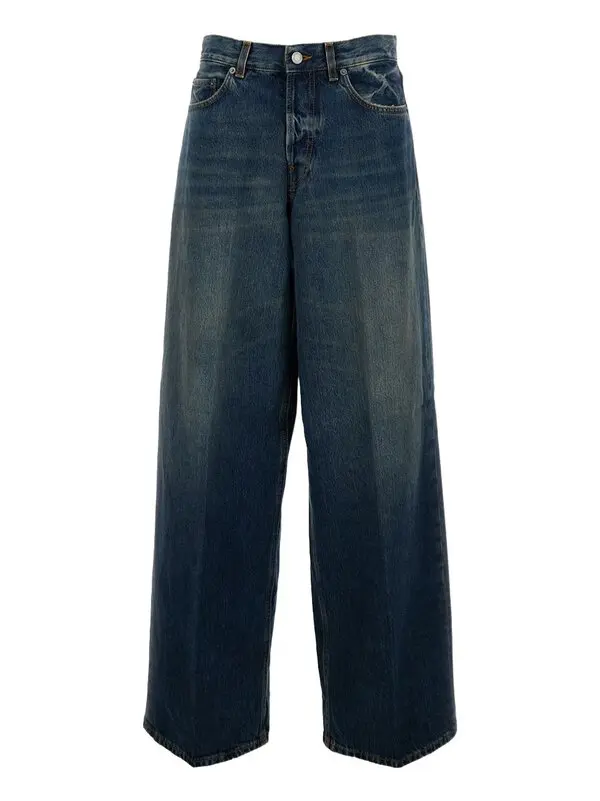 HAIKURE Wide Leg Jeans - Black
