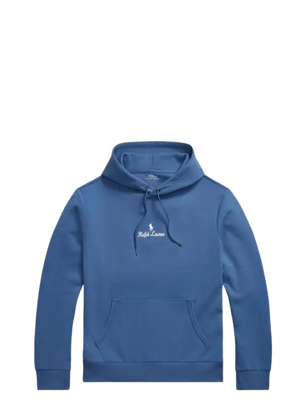 Polo Ralph Lauren Embroidered Logo Hoodie - Navy Blue