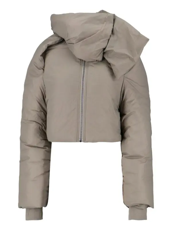 Rick Owens Convertible Cropped Jacket - Nude