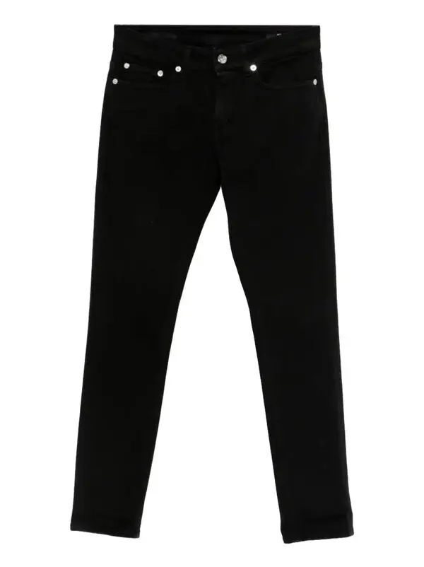 DONDUP Monroe 5-pocket Cotton Denim Jeans - Black