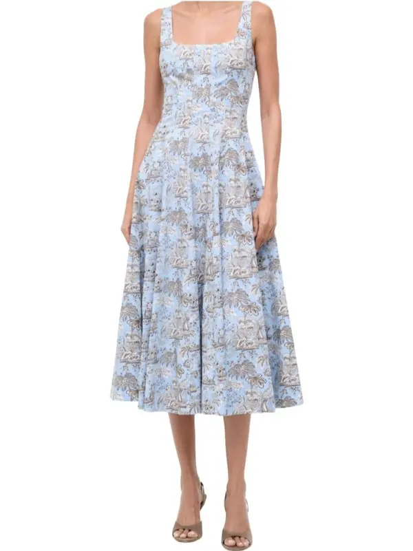 Staud Wells Dress - Multicolor