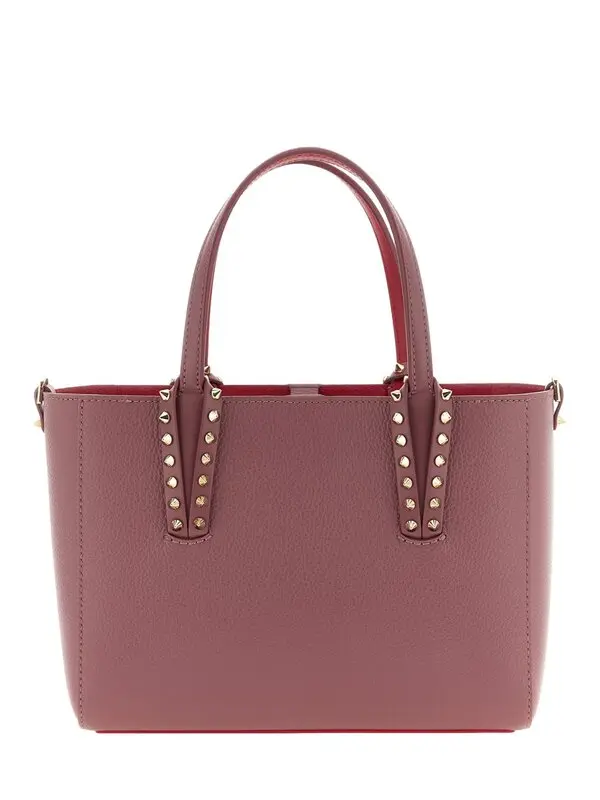 CHRISTIAN LOUBOUTIN Studded Tote Bag - Brown