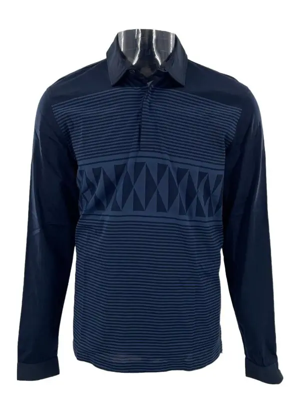 Dunhill Buckle Short-sleeved Polo Shirt - Black