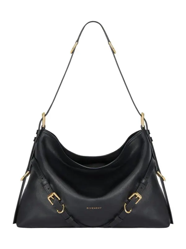Givenchy Voyou Medium Shoulder Bag - Black