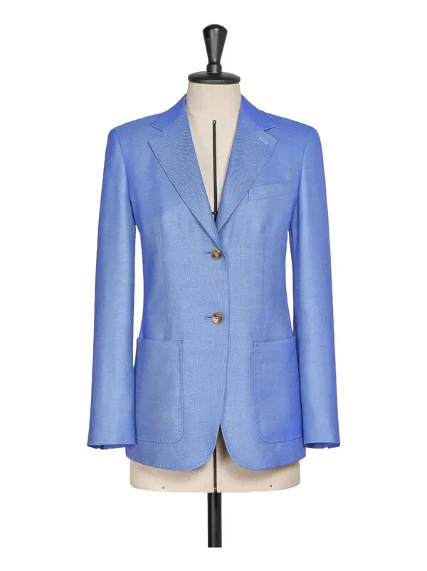 Max Mara Single-breasted Blazer - Light Blue