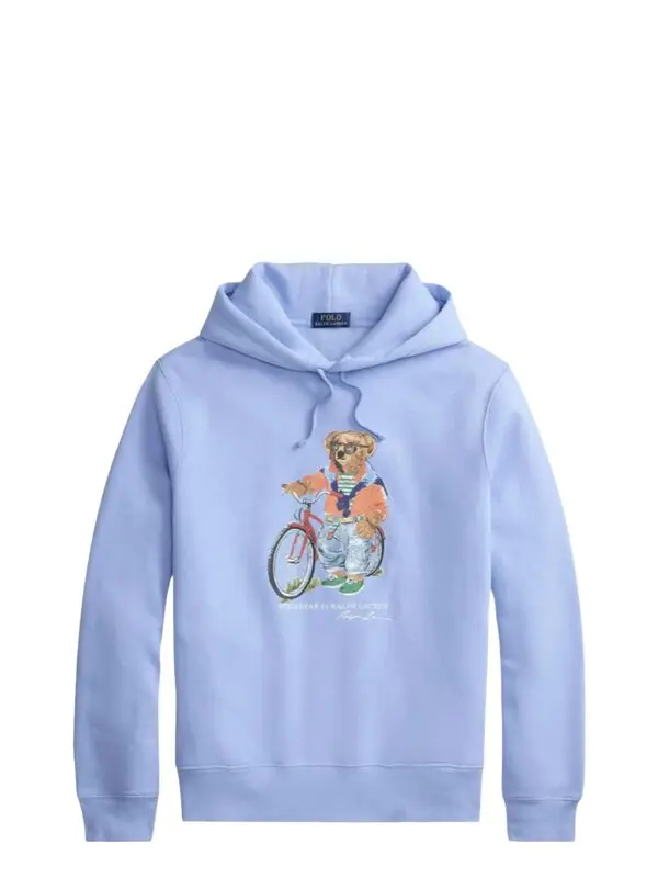 Polo Ralph Lauren Polo Bear Print Hoodie - Blue