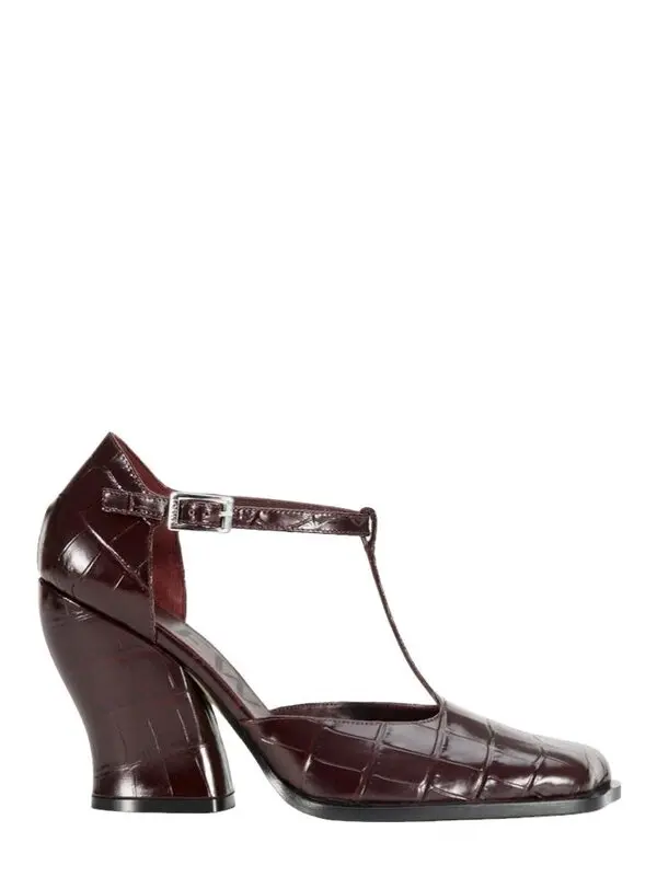 Loewe Onda T-bar Pumps - Brown
