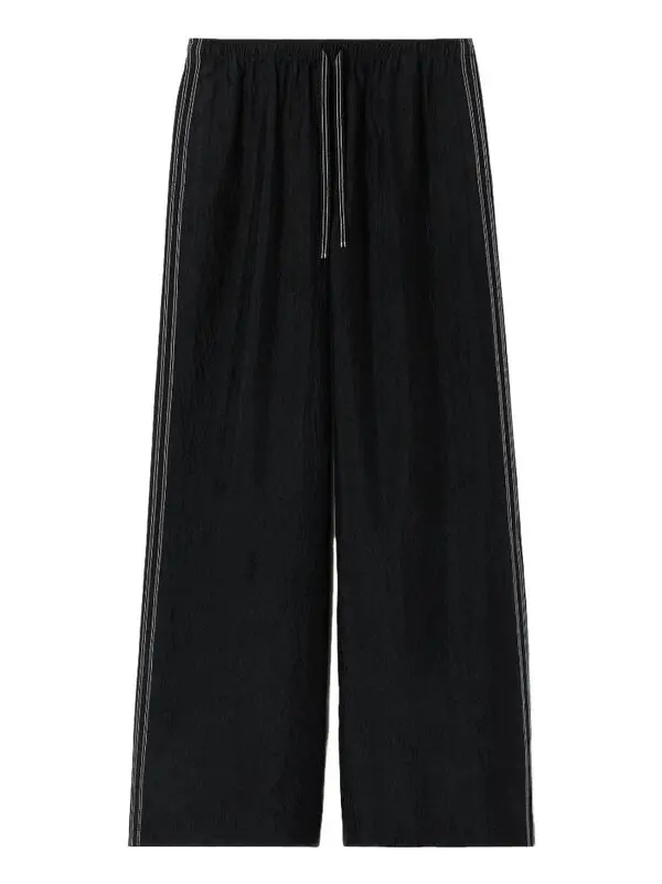 Filippa K Eve Draped Wide-leg Pants - Black