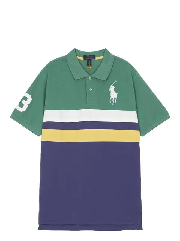 Polo Ralph Lauren Logo-embroidered Polo Shirt - Blue
