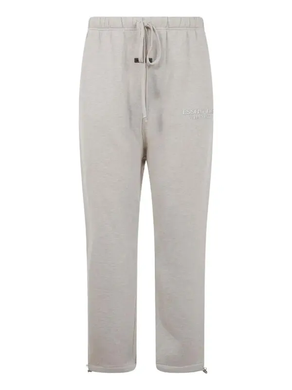 Fear Of God Logo Relaxed Joggers - Gray